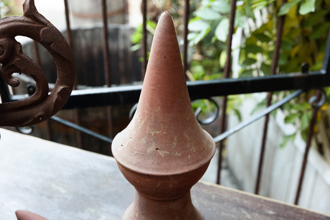 Vintage Italian Terracotta Finials – French & Sons