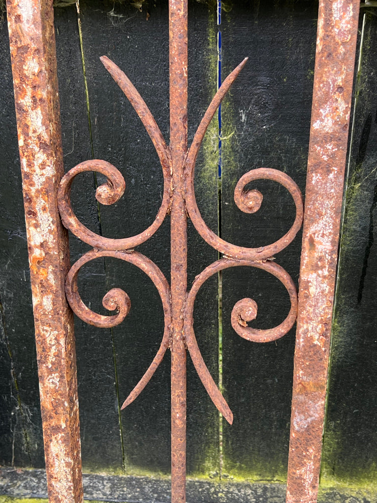 19th Century French Wrought Iron Fence Posts – French & Sons