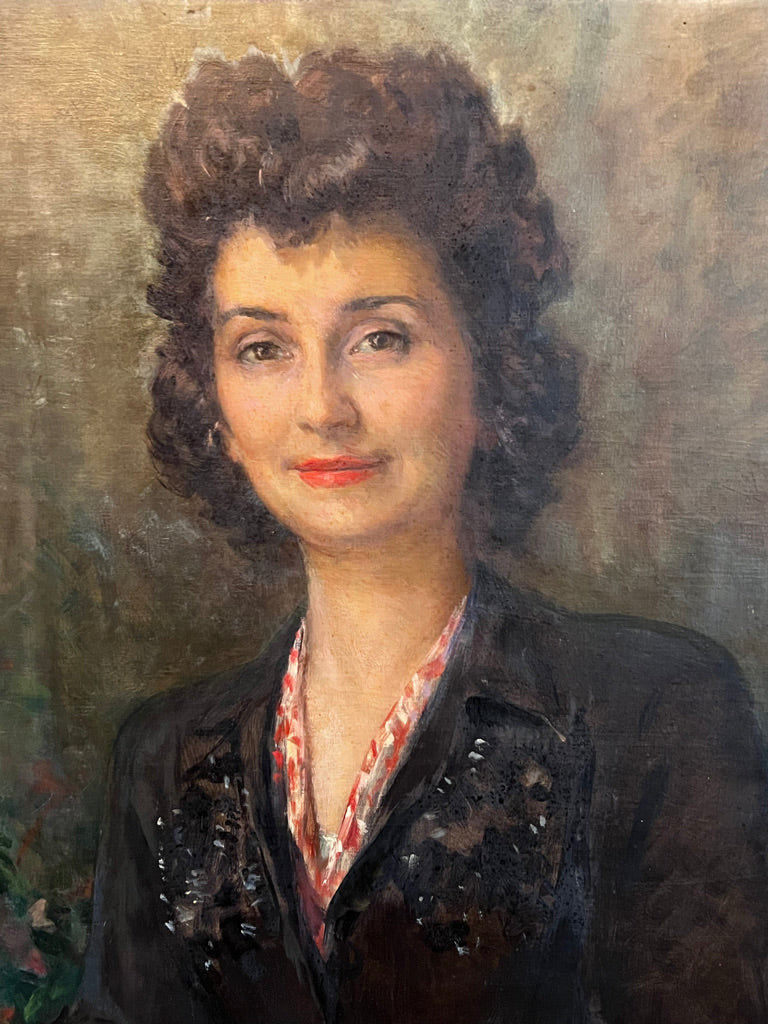 Gorgeous French Oil Canvas ~ French Madame – French & Sons