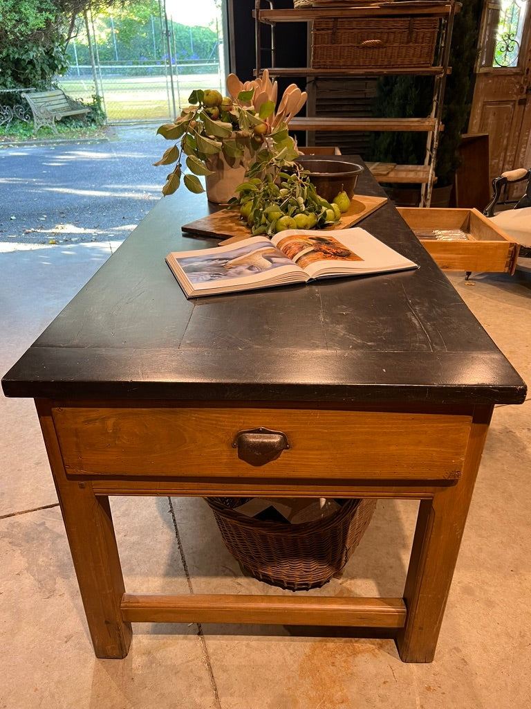 French Farmhouse Kitchen Work Table/Island – French & Sons