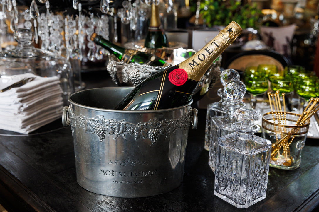 Original Pewter Moët & Chandon Champagne Bucket – French & Sons