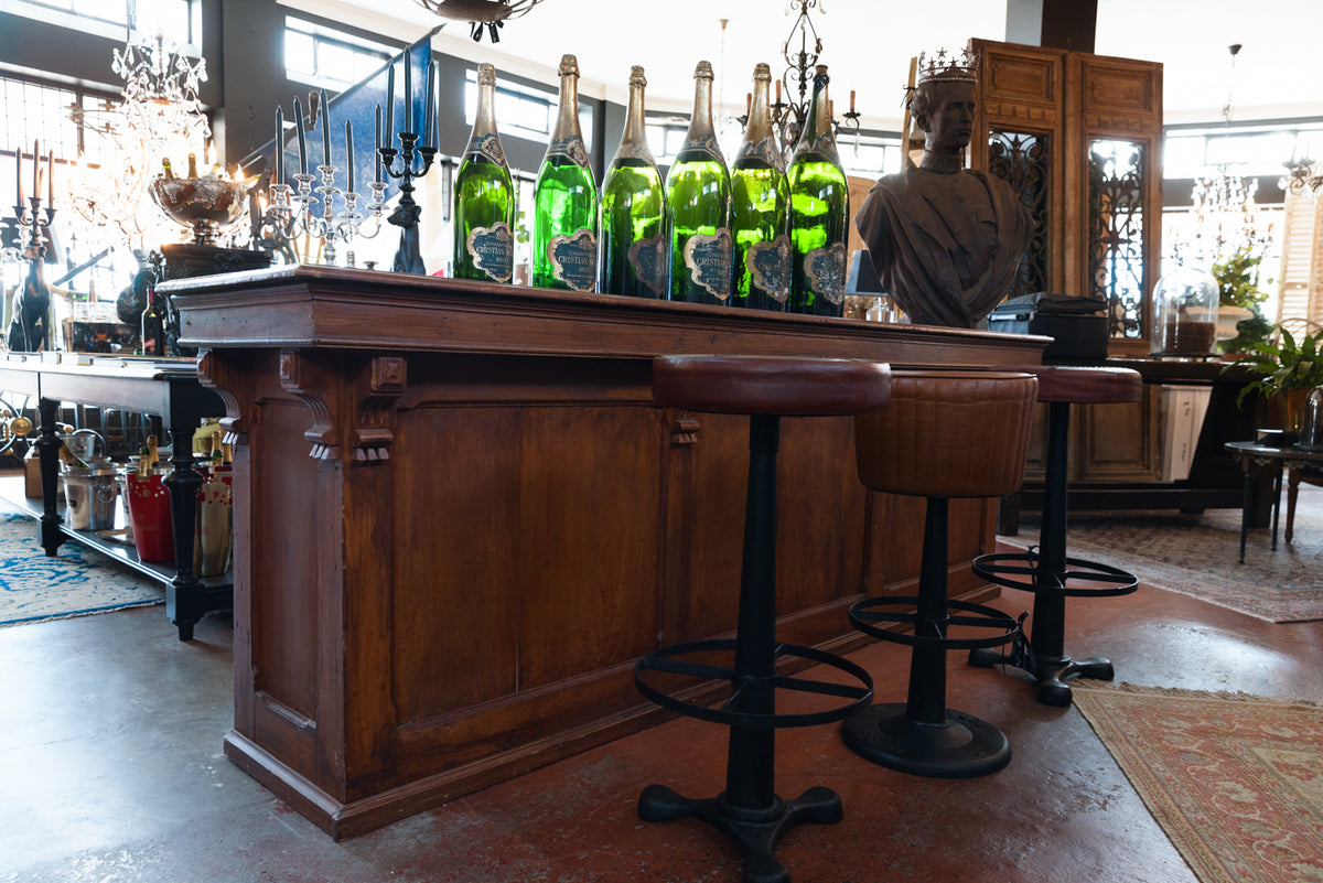 Gorgeous French 1920's Cafe'Bistro Bar Counter – French & Sons