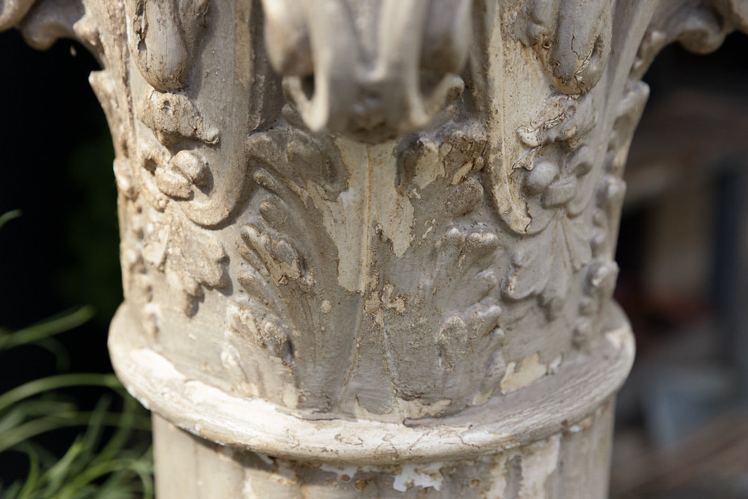 19th Century French Plaster Plinth – French & Sons