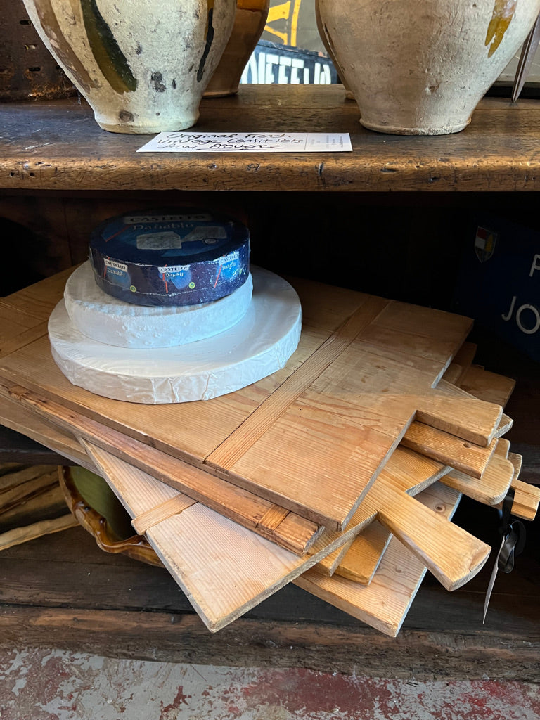 Original Antique French Rectangle Breadboards – French & Sons