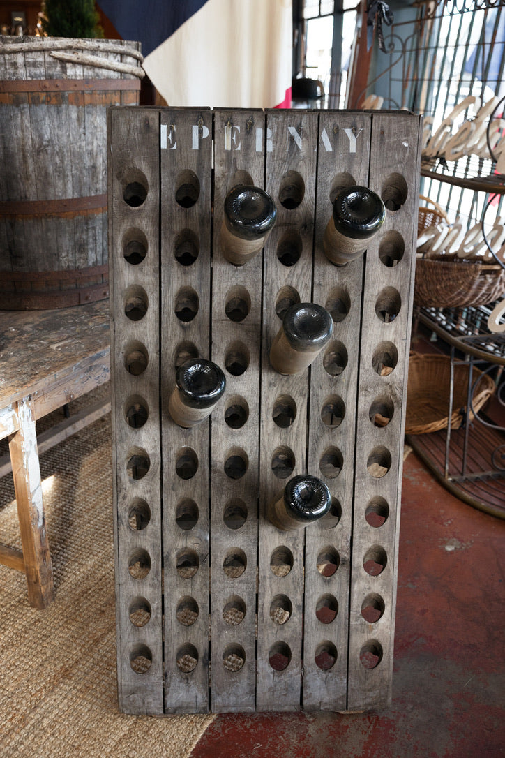 Original French Oak Riddling Rack – French & Sons