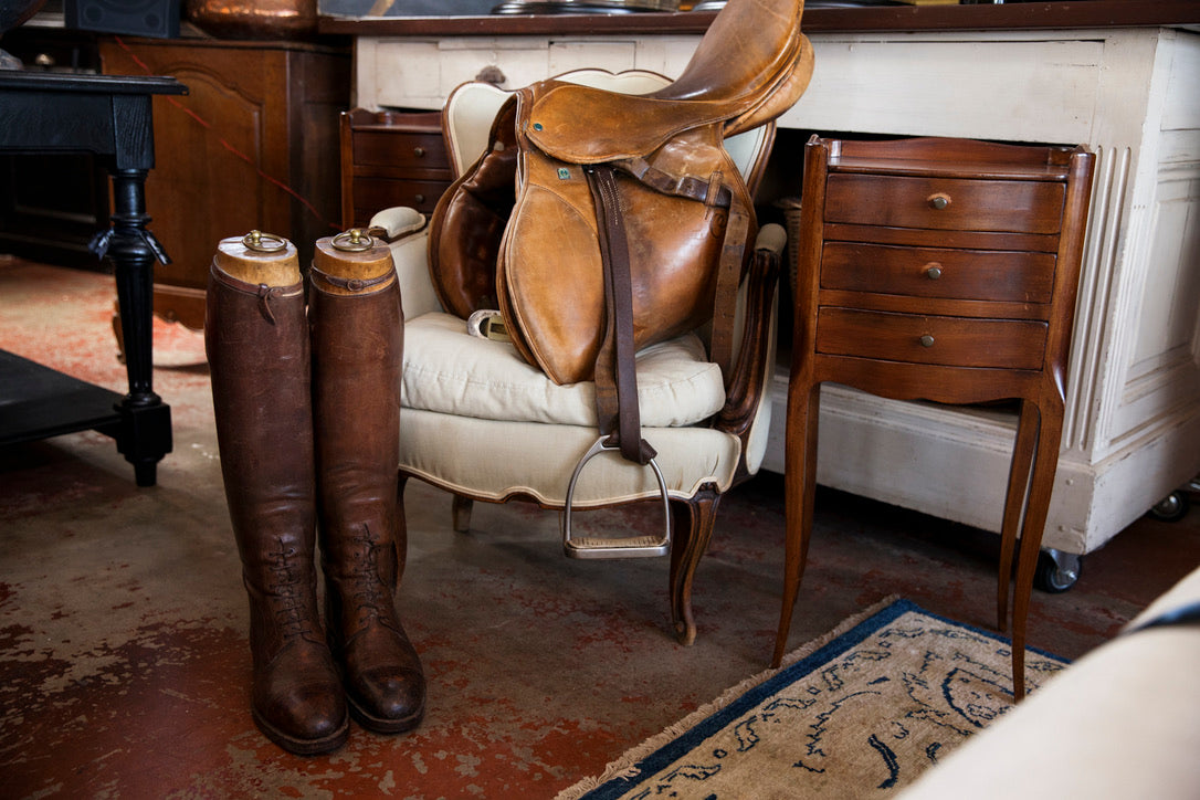 1930's French Leather Riding Boots – French & Sons