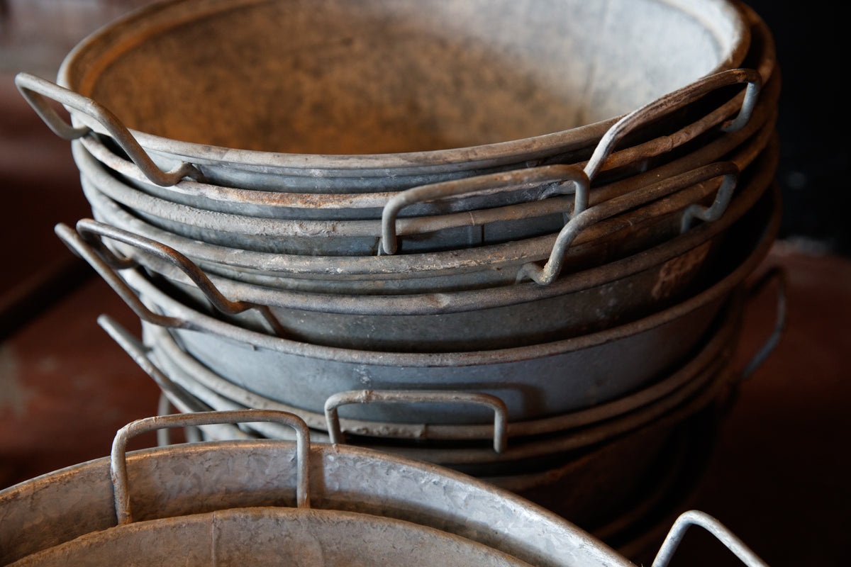 Vintage French Zinc Pans – French & Sons